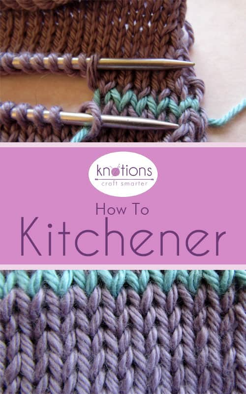 The kitchner stitch – Centre Knitters Guild